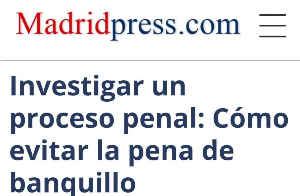 Desarrollamos las fases de un proceso penal